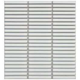 0.5X3.6 Matchstick Antique White Glossy